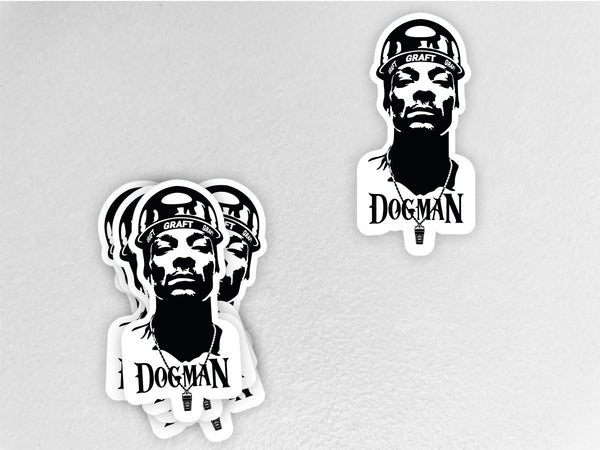 Dogman Hard Hat Sticker – Graft Wear